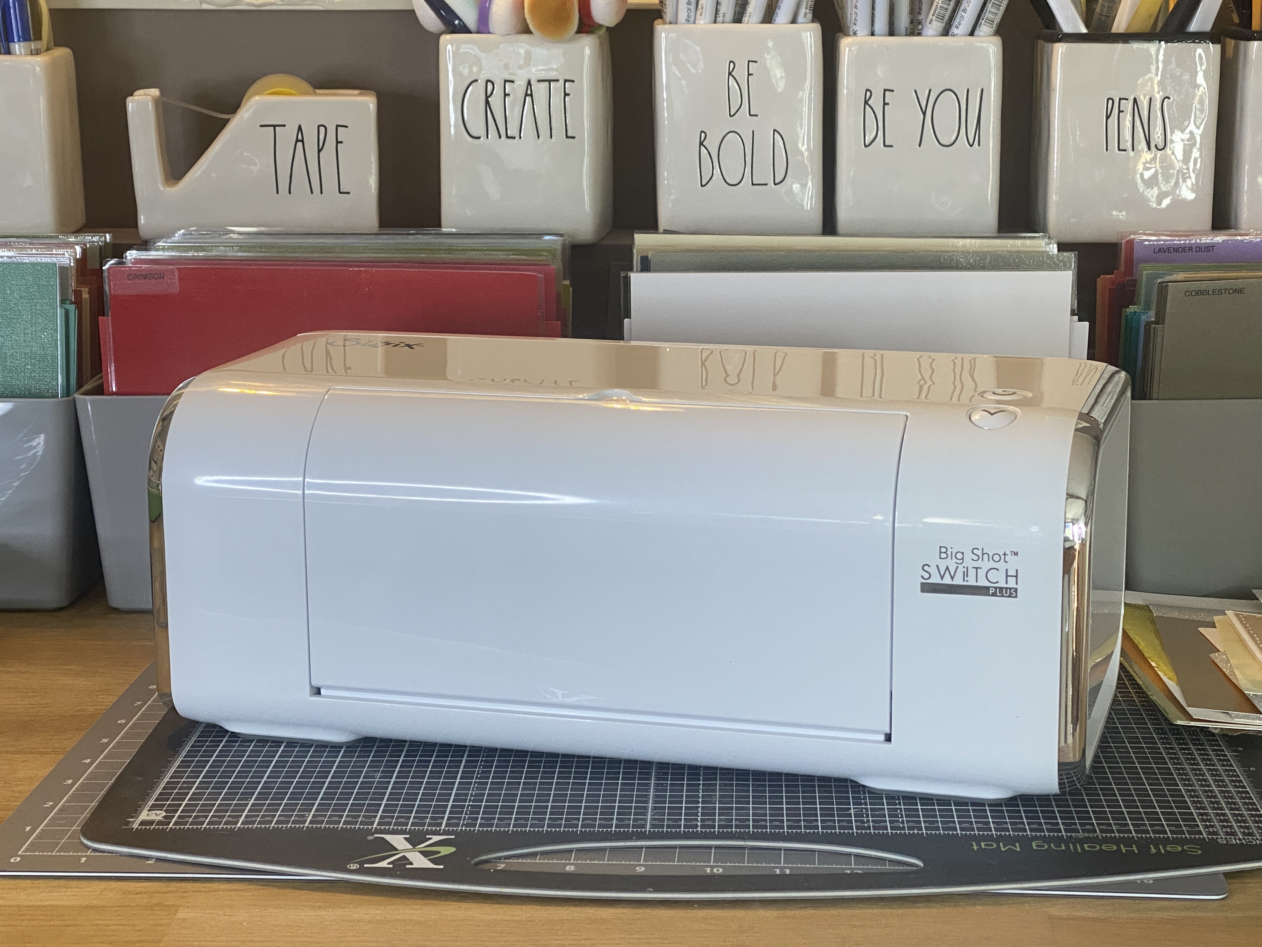 The new Sizzix Big Shot Switch Plus Electric die cutting machine ...