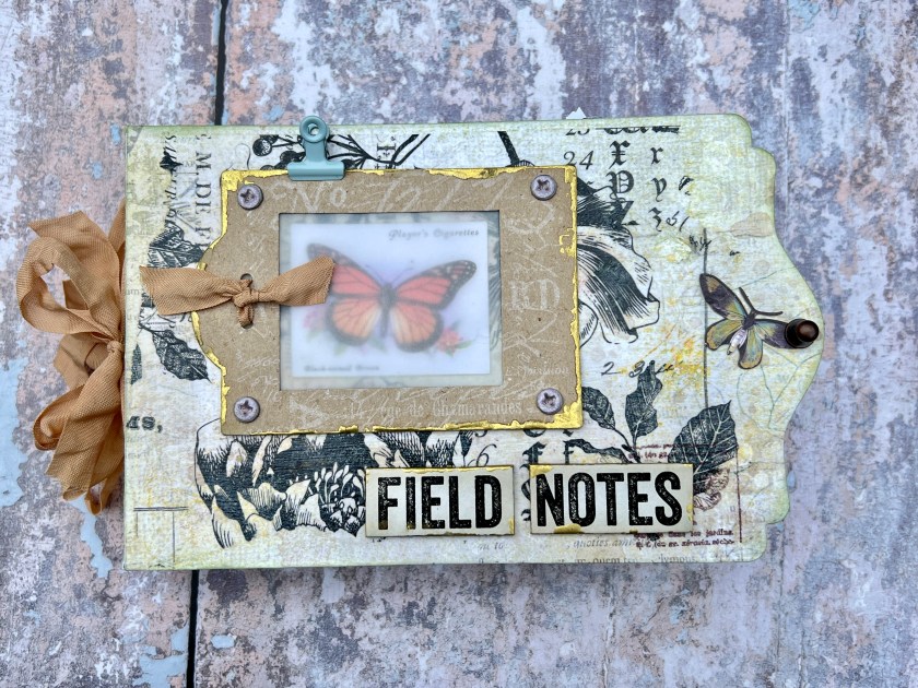 Sizzix Eileen Hull Chapter 3 – Field Notes Journal – Sharon Curtis