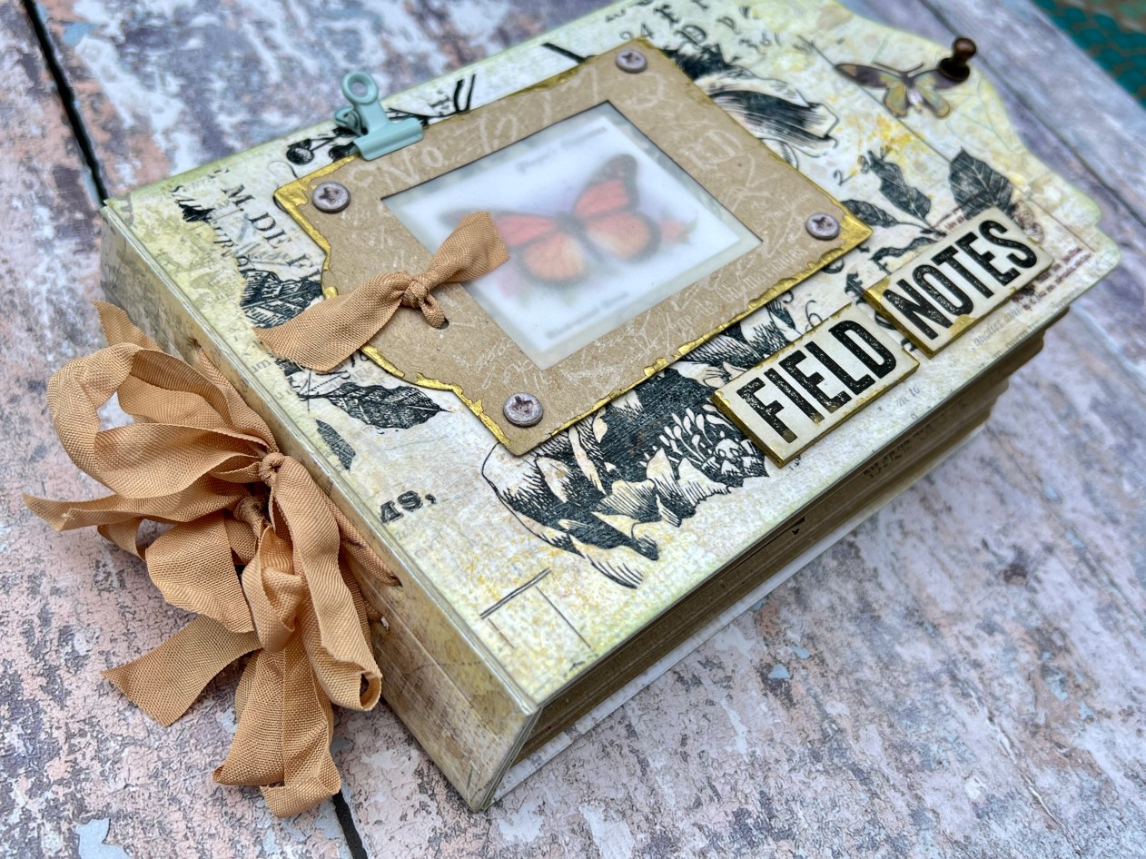 Sizzix Eileen Hull Chapter 3 – Field Notes Journal – Sharon Curtis